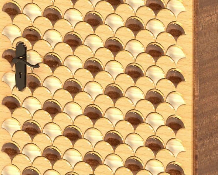 My wooden doors projects made with Solidworks software by Y V at ...