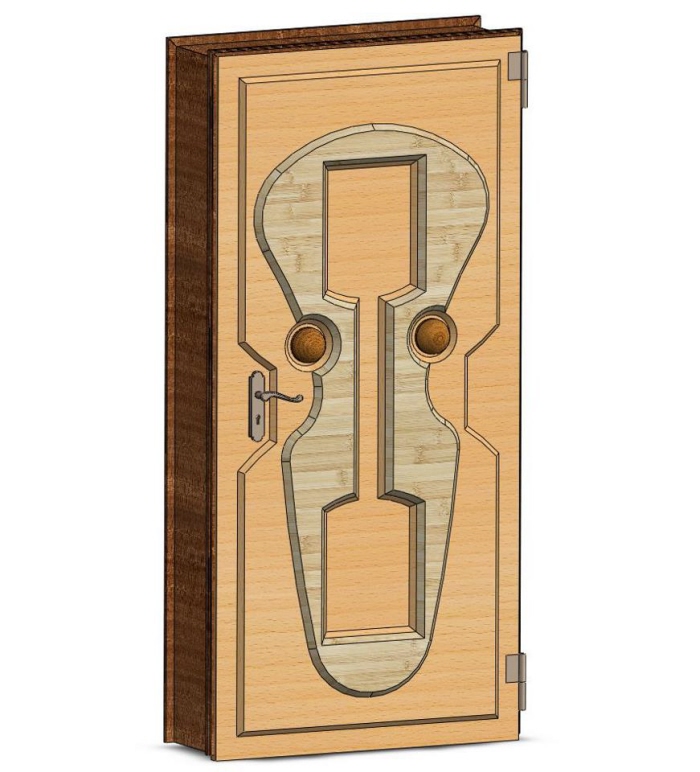 My wooden doors projects made with Solidworks software by Y V at ...