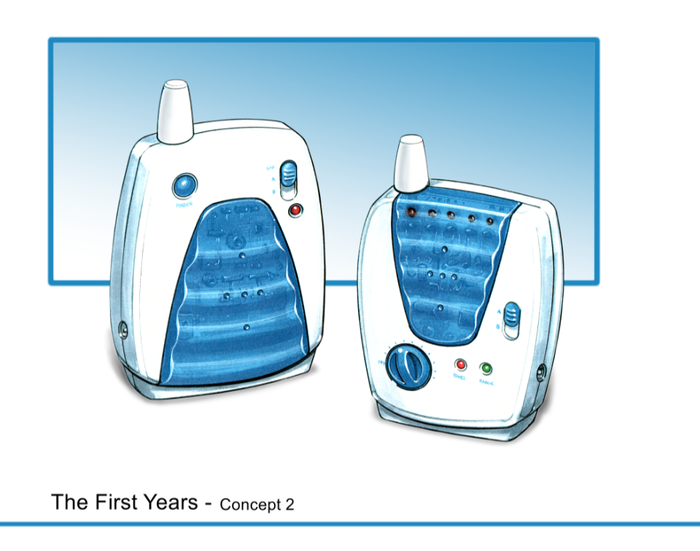 The First Years baby monitor by Rory McDonnell at Coroflot.com