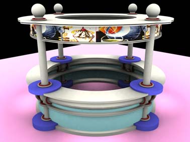 An upload by Bassem Kamel on Coroflot: to the project 3D MAX Indoor