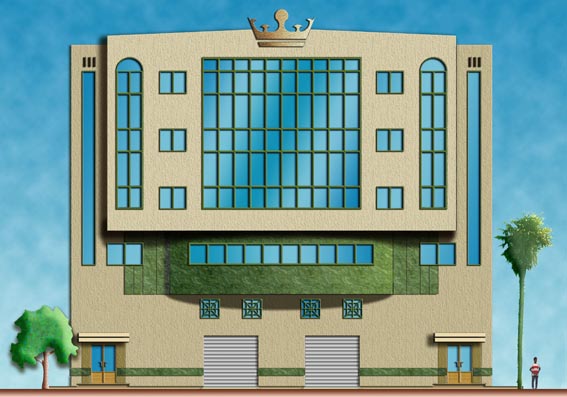 An upload by Bassem Kamel on Coroflot: to the project Outdoor Elevation