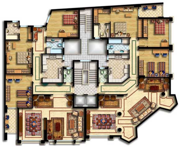 An upload by Bassem Kamel on Coroflot: to the project Indoor Plan