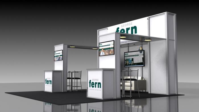 Fern Expo Tradeshow Booth Design 1 by Jamie Hall at Coroflot.com