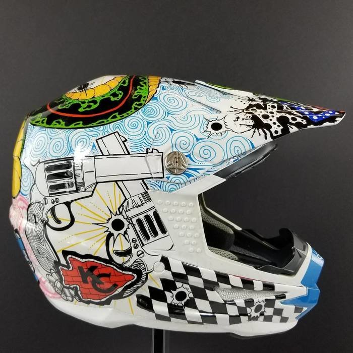 KLM All Racing Sharpie Helmet by Jamie Hall at Coroflot.com