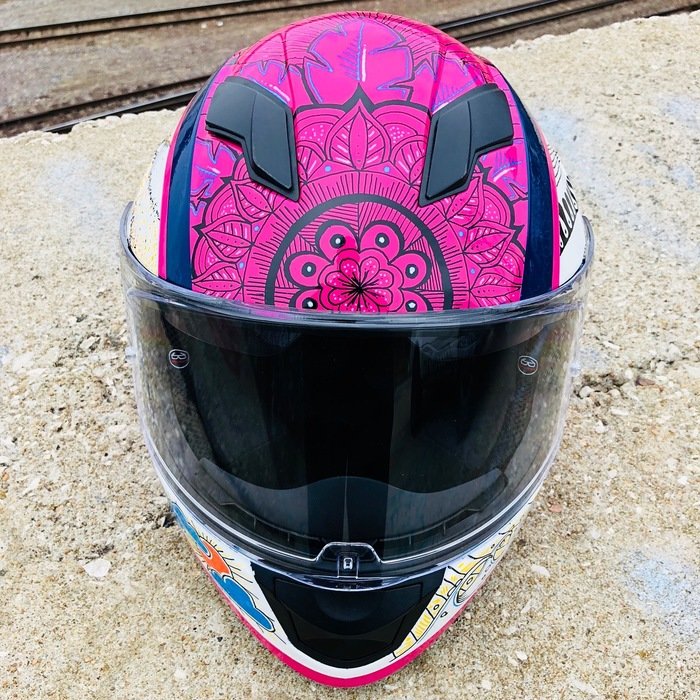 JL Motorcycle Sharpie Helmet by Jamie Hall at Coroflot.com