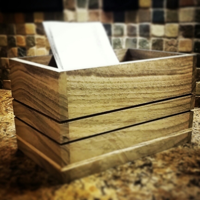 Walnut and Red Oak Box by Jamie Hall at Coroflot.com