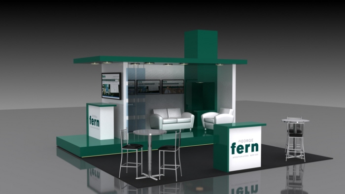 Fern Expo Tradeshow Booth Design 3 by Jamie Hall at Coroflot.com