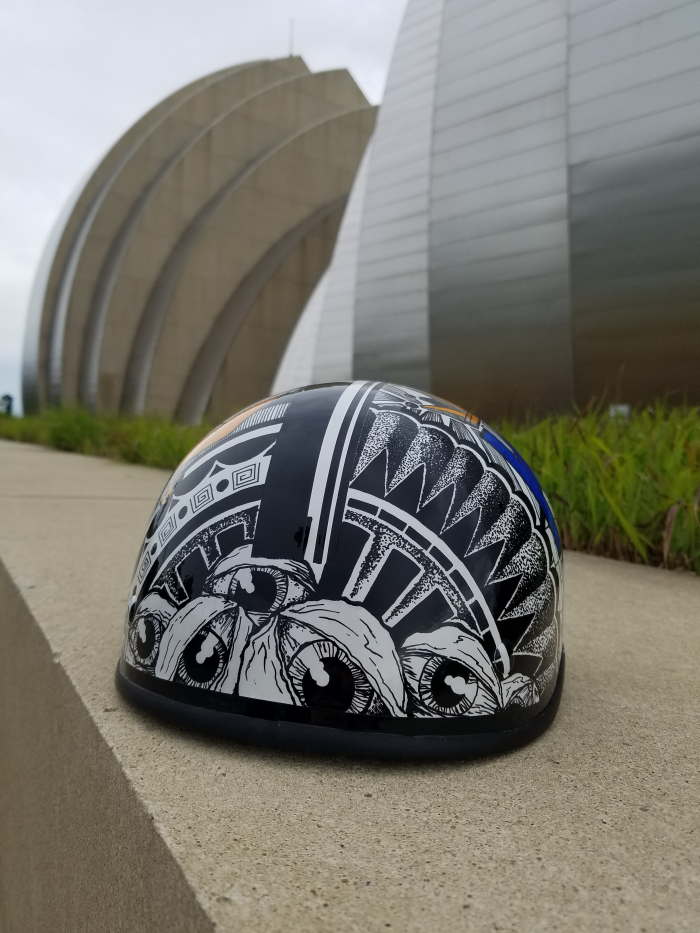 KC Themed Sharpie Helmet by Jamie Hall at Coroflot.com