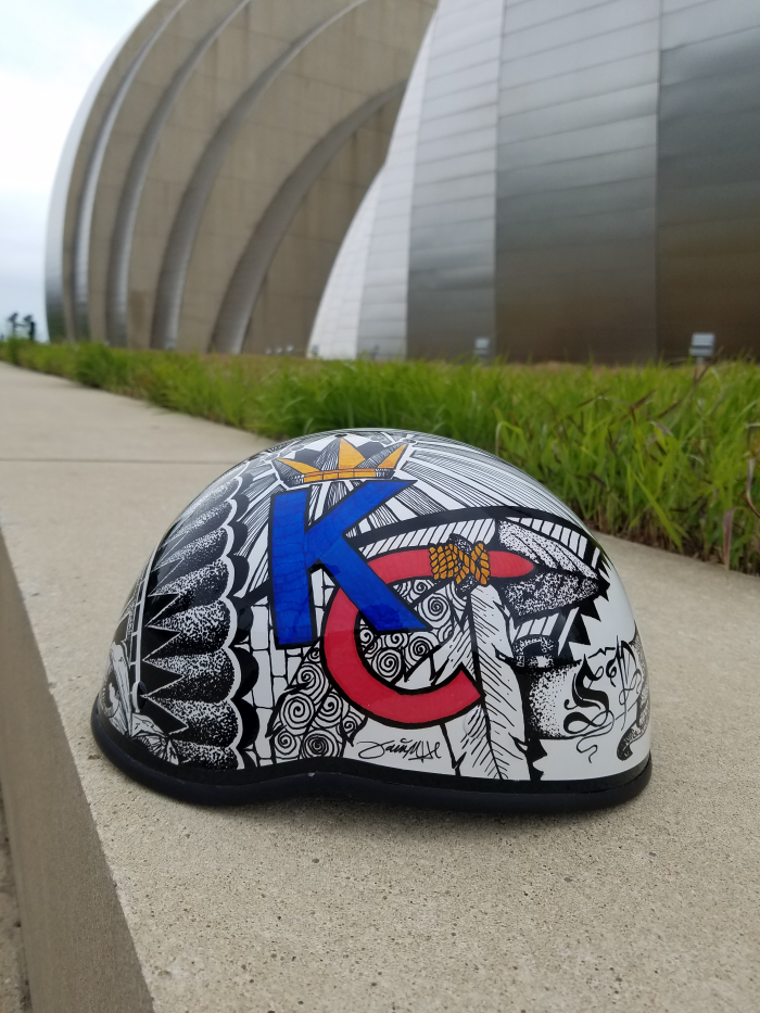 KC Themed Sharpie Helmet by Jamie Hall at Coroflot.com