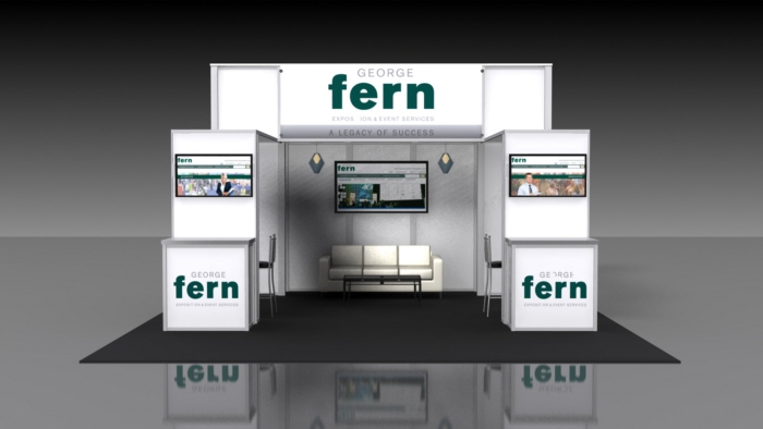 Fern Expo Tradeshow Booth Design 1 by Jamie Hall at Coroflot.com