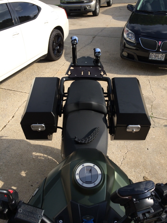 Bicycle Rack for Motorcycle by Jamie Hall at Coroflot.com