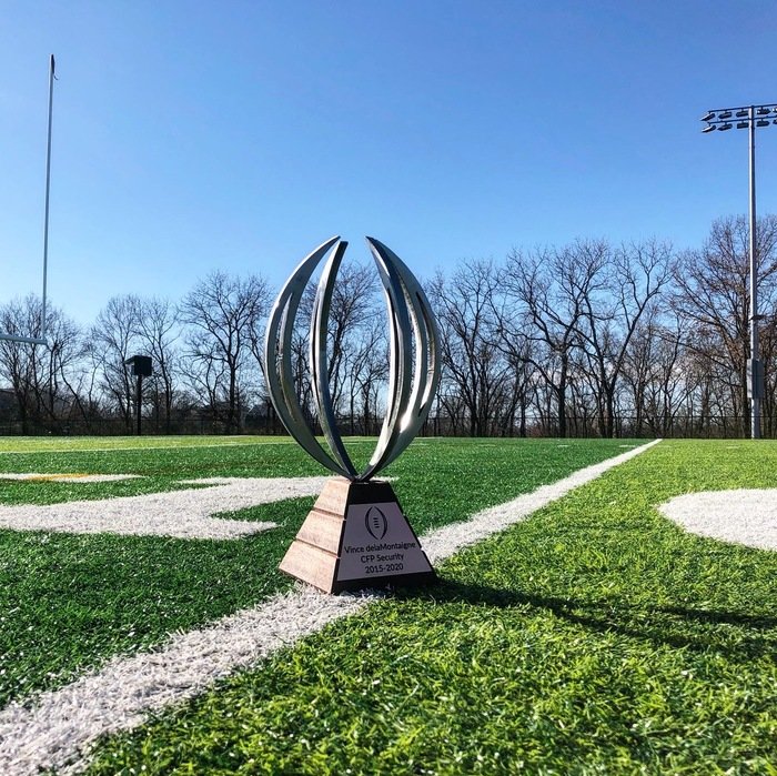 CFP National Championship trophy by Jamie Hall at Coroflot.com