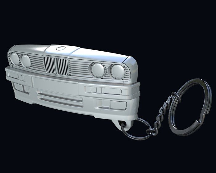Kagan Caginda on Coroflot: BMW e30 Mascot, Keychain, Keyring STL file ...