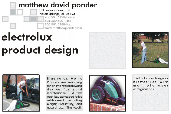 Portfolio by Matthew Ponder at Coroflot.com