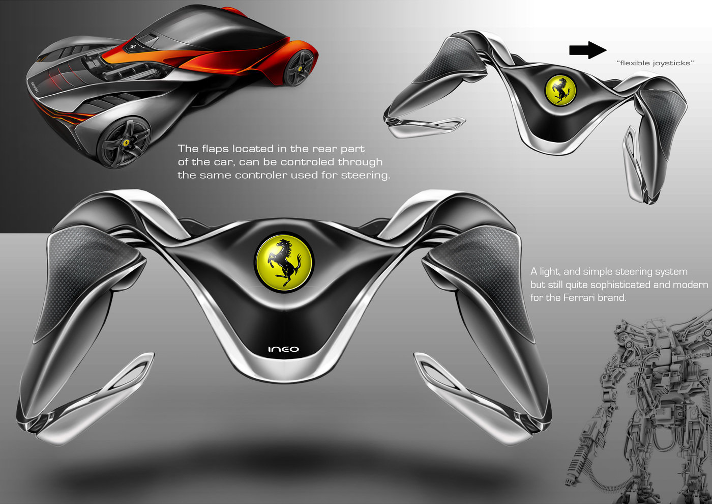 Ferrari World Design Contest by Victor Uribe Chacon at Coroflot.com