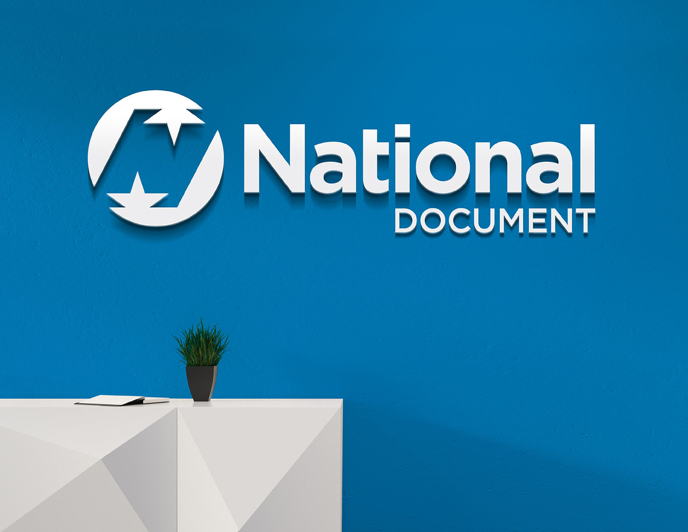 National Document Rebrand by Damon Andersen at Coroflot.com
