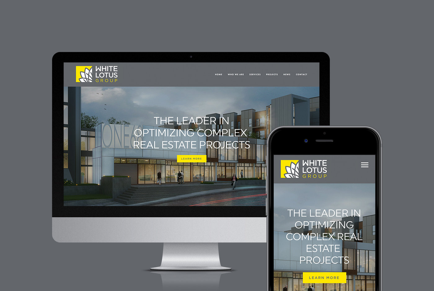 White Lotus Group Rebrand by Damon Andersen at Coroflot.com