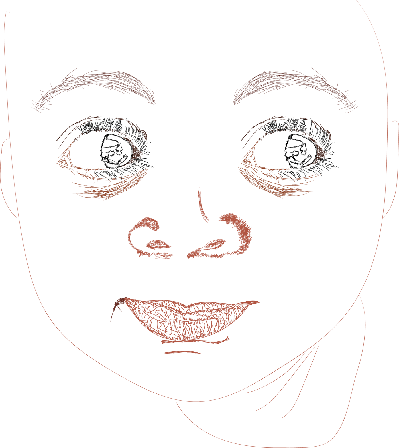 Baby Drawing Line Art by Matthew Richards at Coroflot.com