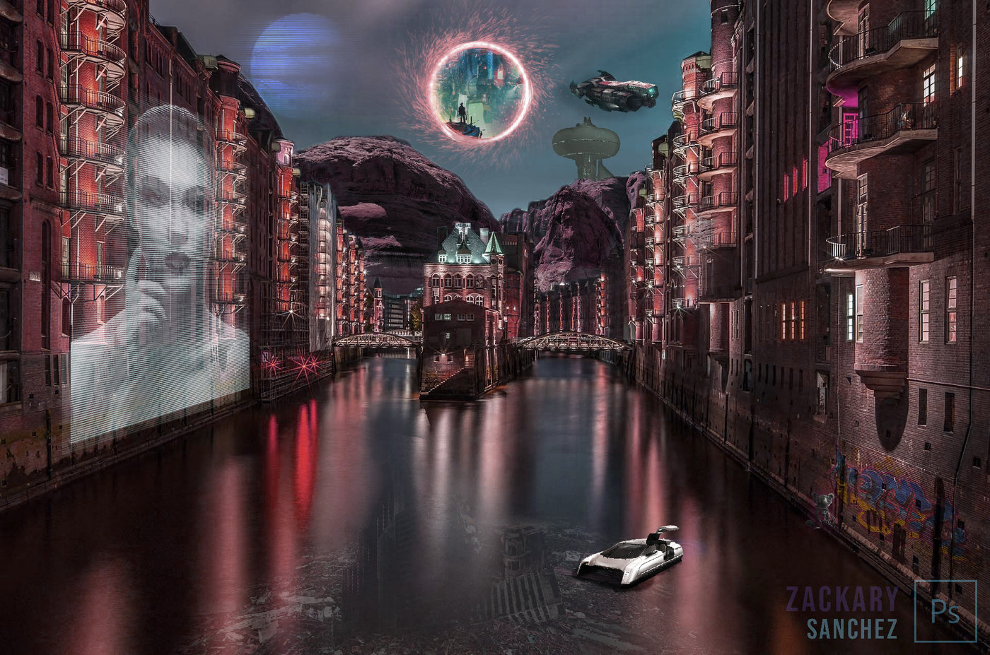 Science Fiction world by Zackary Sanchez at Coroflot.com