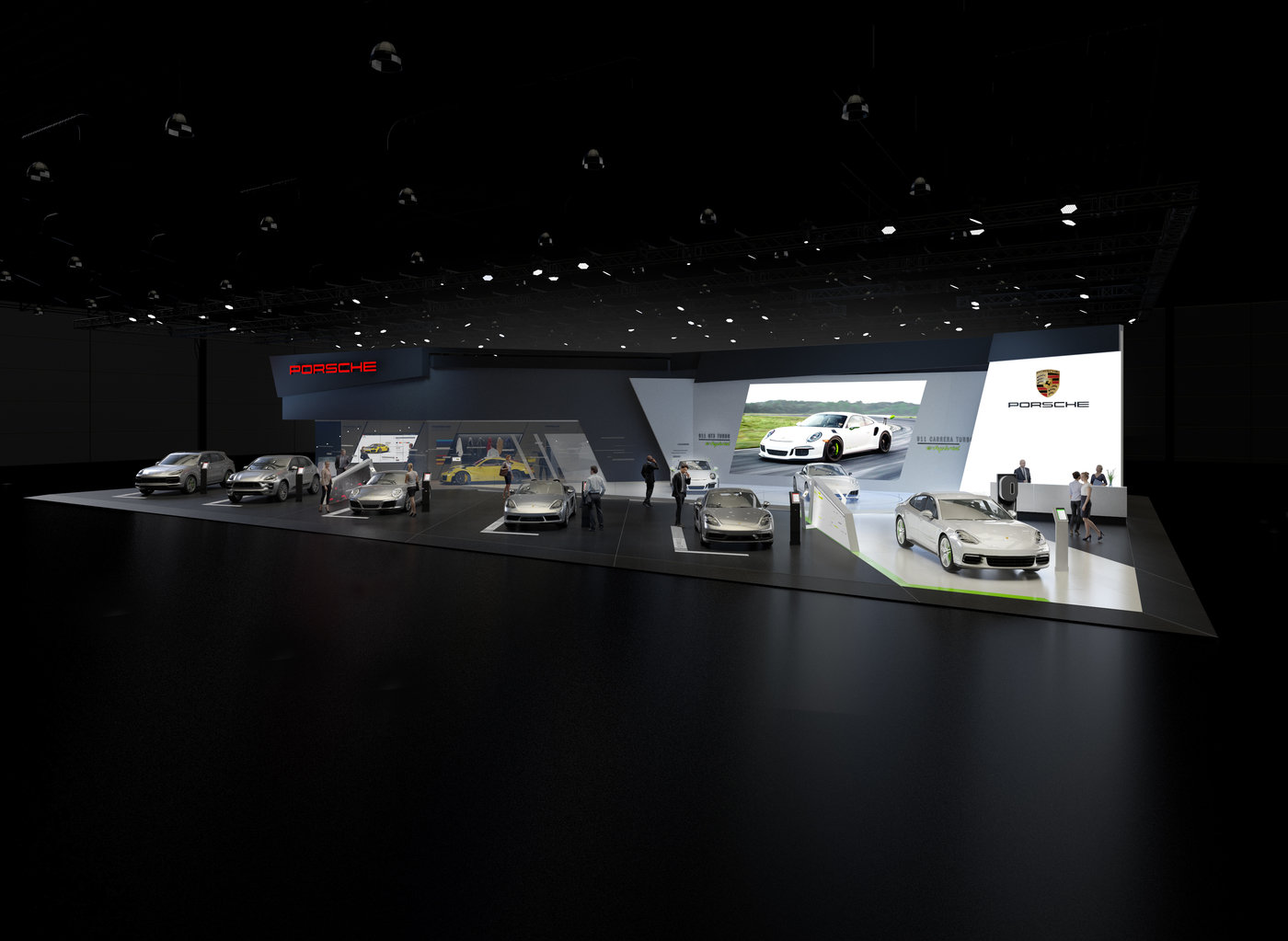 PORSCHE: AUTO SHOW PROPOSAL by Jeffrey DeLange at Coroflot.com