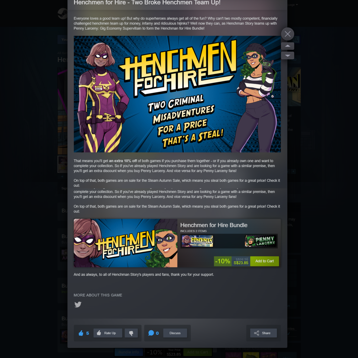 Logo Design for Henchmen for Hire by John Poh at Coroflot.com