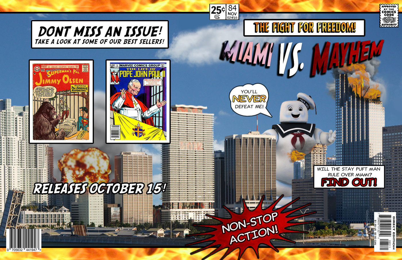 Miami Comic Book by David Garcia at Coroflot.com