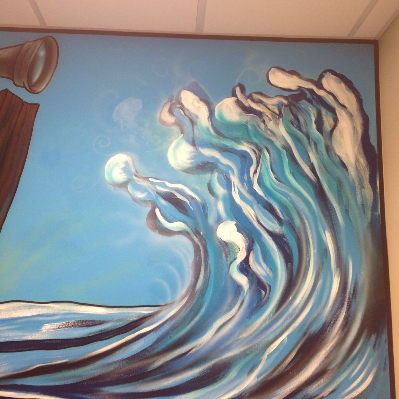 Mural art by Mike Clarida at Coroflot.com