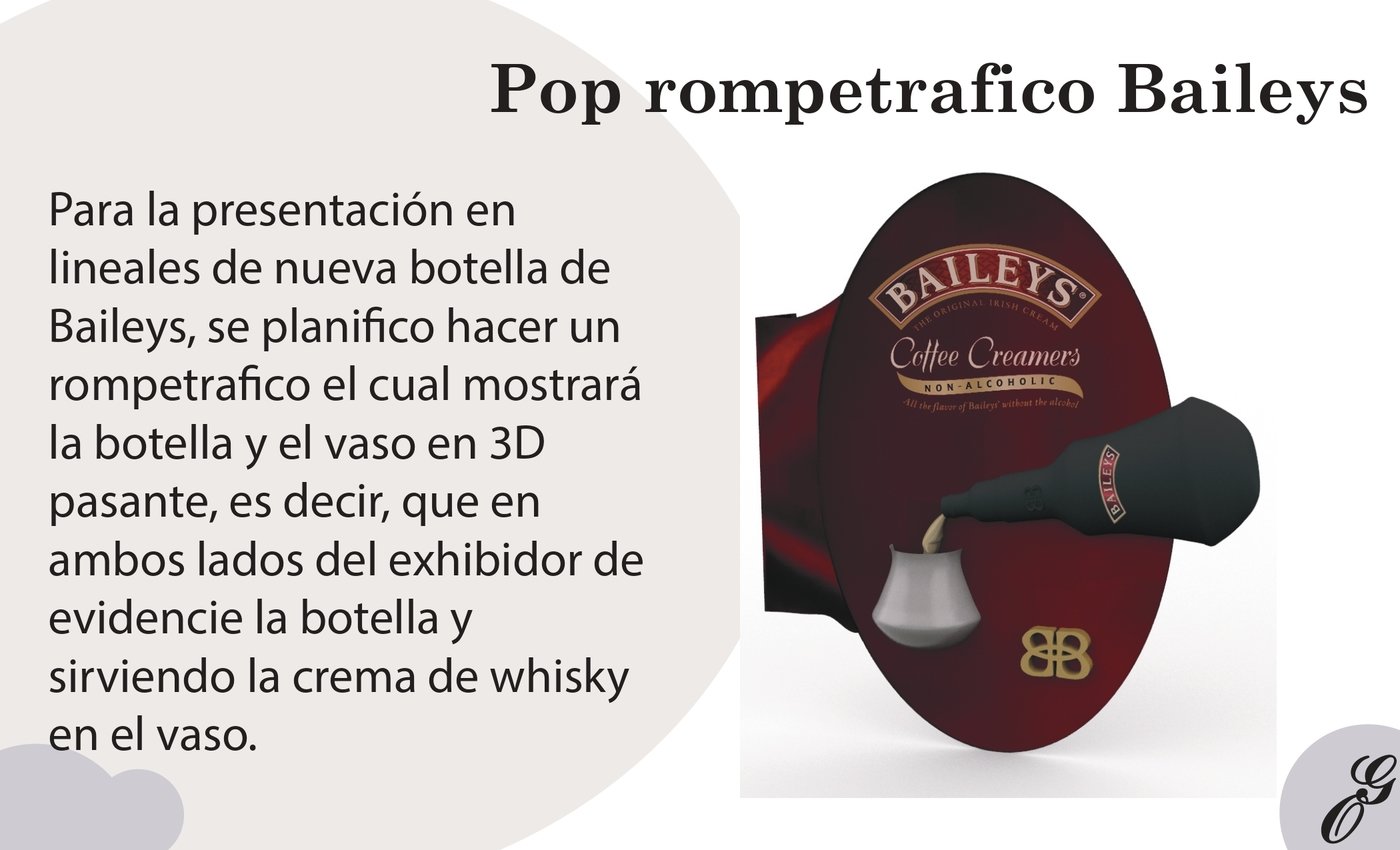 POP rompetrafico Baileys by Gissel Olivares at Coroflot.com