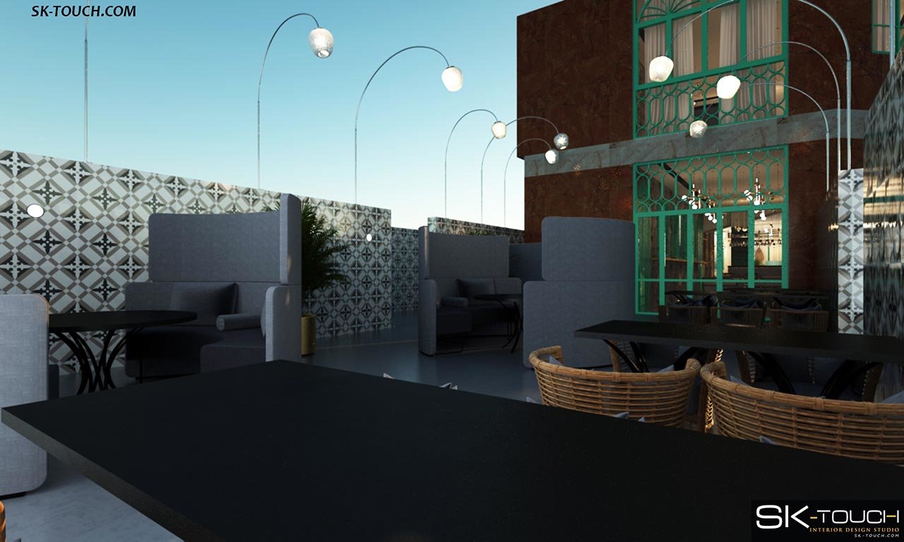 Oud Lounge F&B Interior Design by Sara Khairallah at Coroflot.com