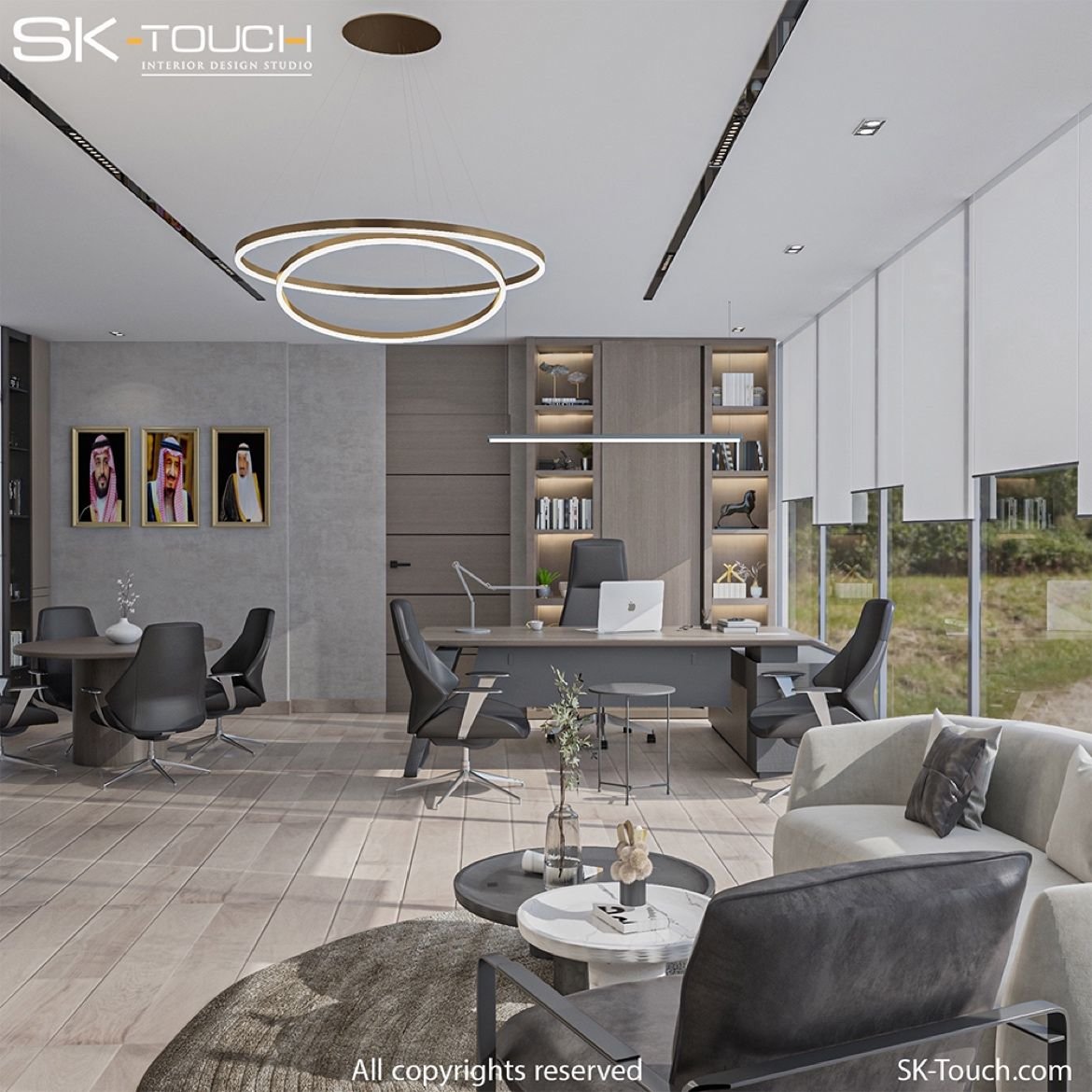 CEO Office Interior Architecture Design by Sara Khairallah at Coroflot.com