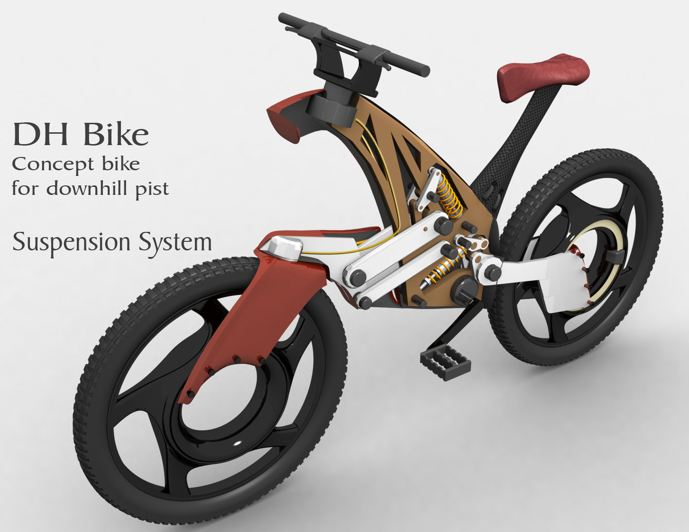 DH bike by Morteza Faghihi at Coroflot.com