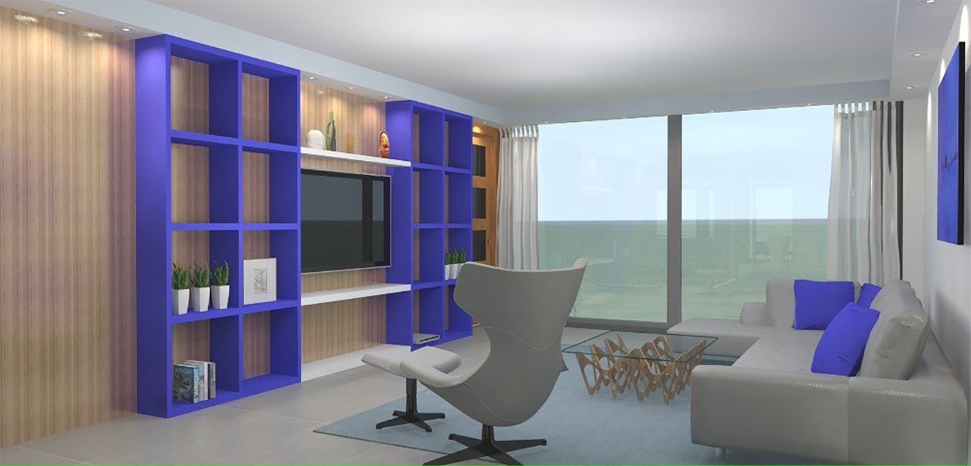 INTERIOR DESIGN 3D SANTA MARIA DESIGN by Alejandra Palacios 3D Artist ...