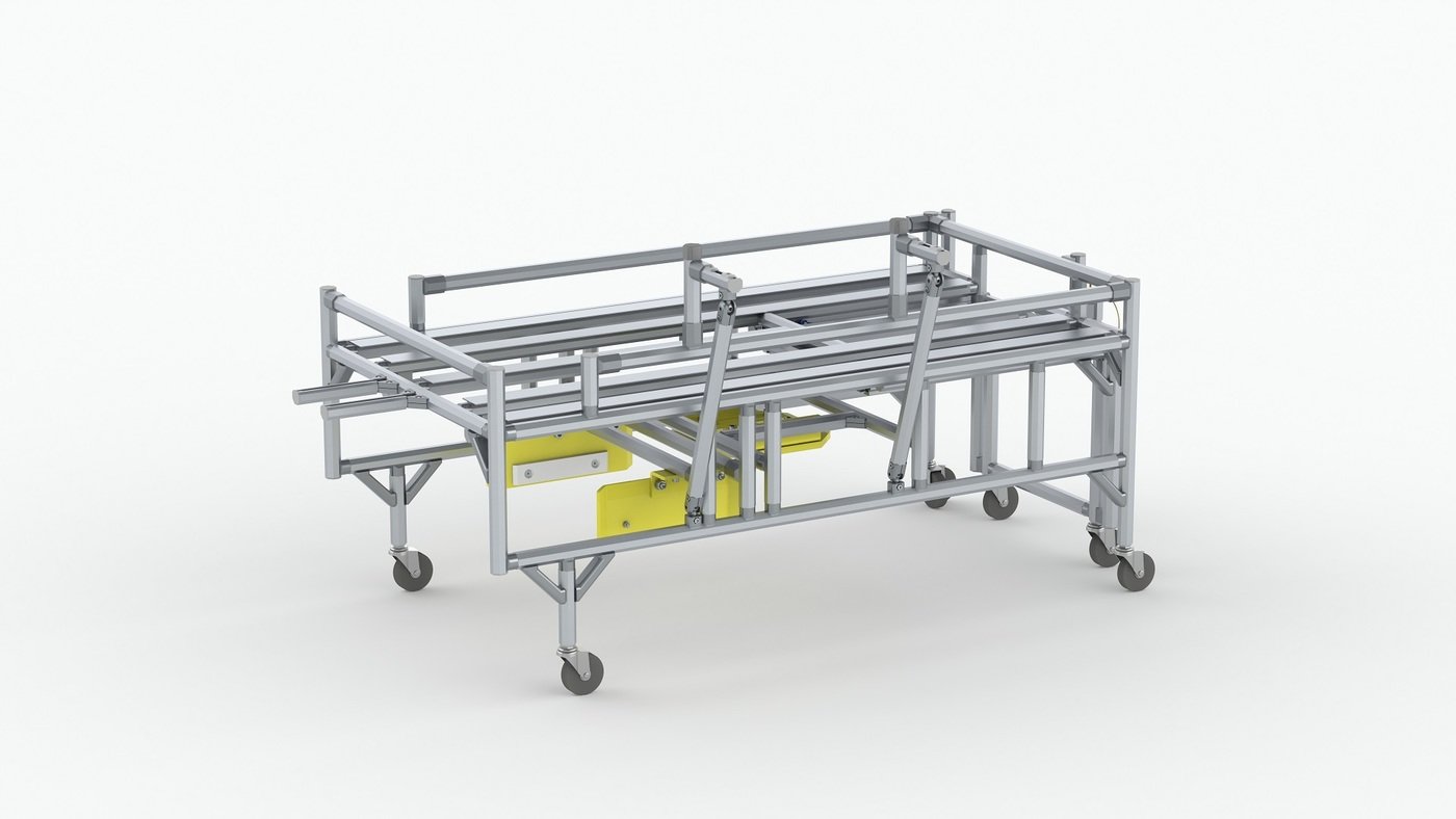 Carrier frame for AGV by Andrew Lawrence at Coroflot.com