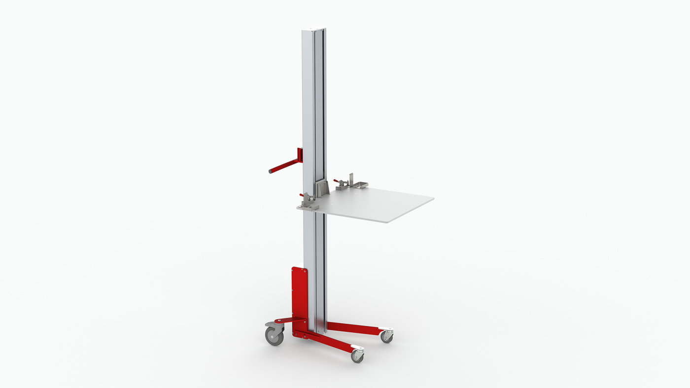 Ergonomic lifter with custom fixture platform by Andrew Lawrence at ...