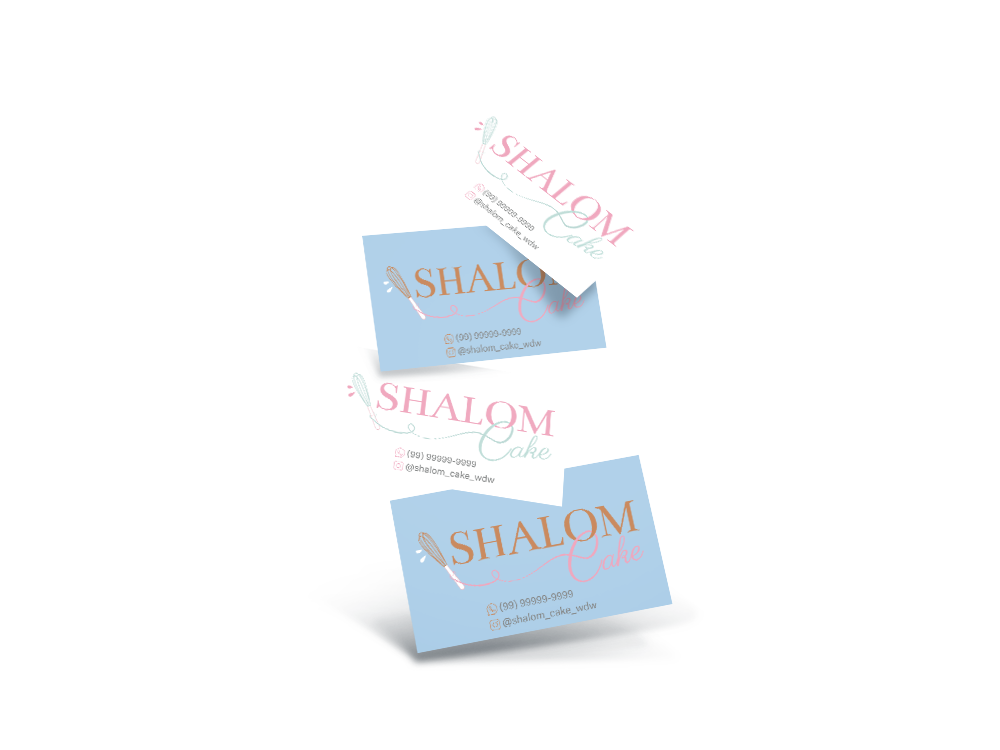 Logo Shalom Cake by Chat Menu at Coroflot.com