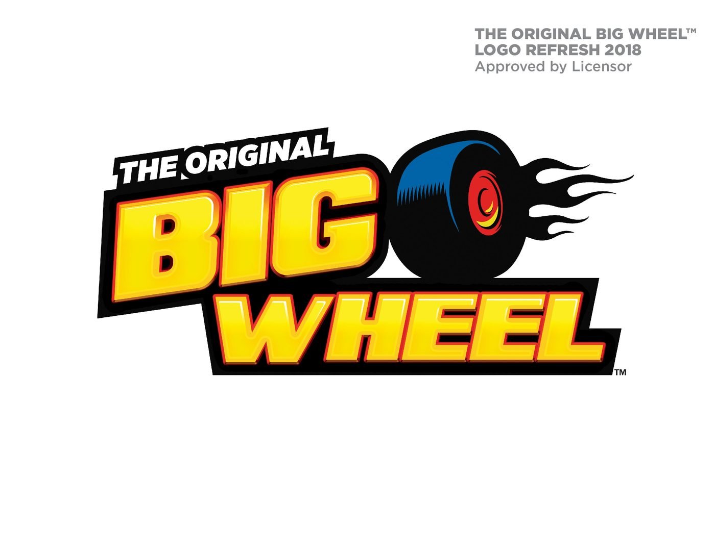 The Original Big Wheel™ Licensed Logo Refresh by Phil Benet at Coroflot.com