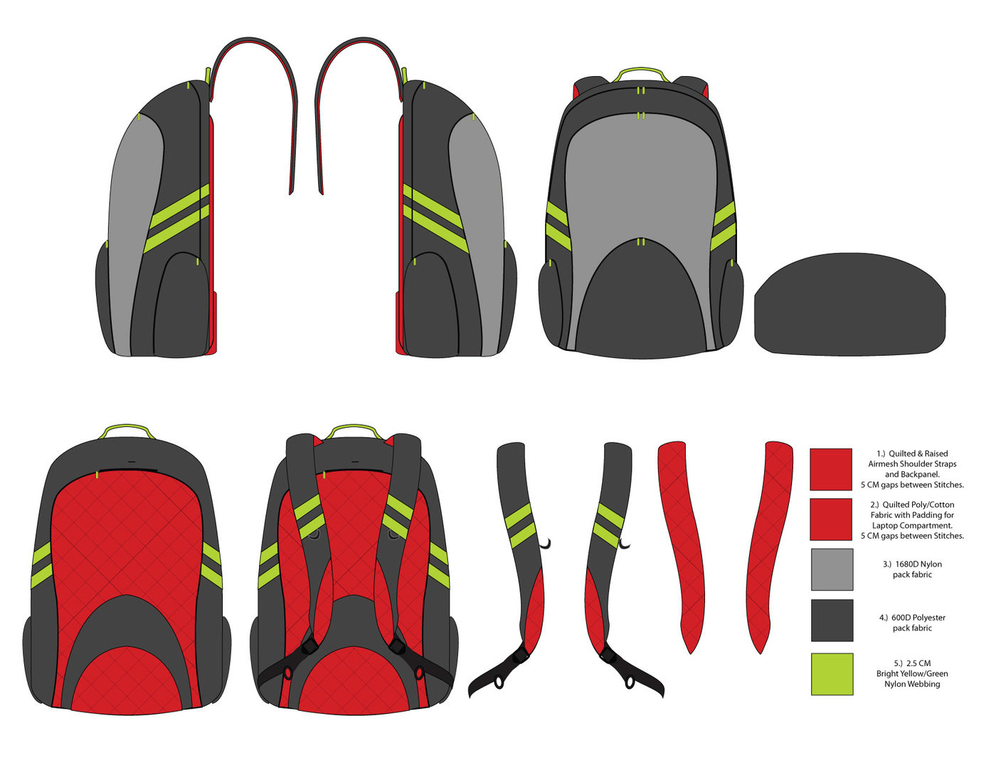 PACIFIC DESIGN - technology bags and packs by Taylor Welden / Creative ...