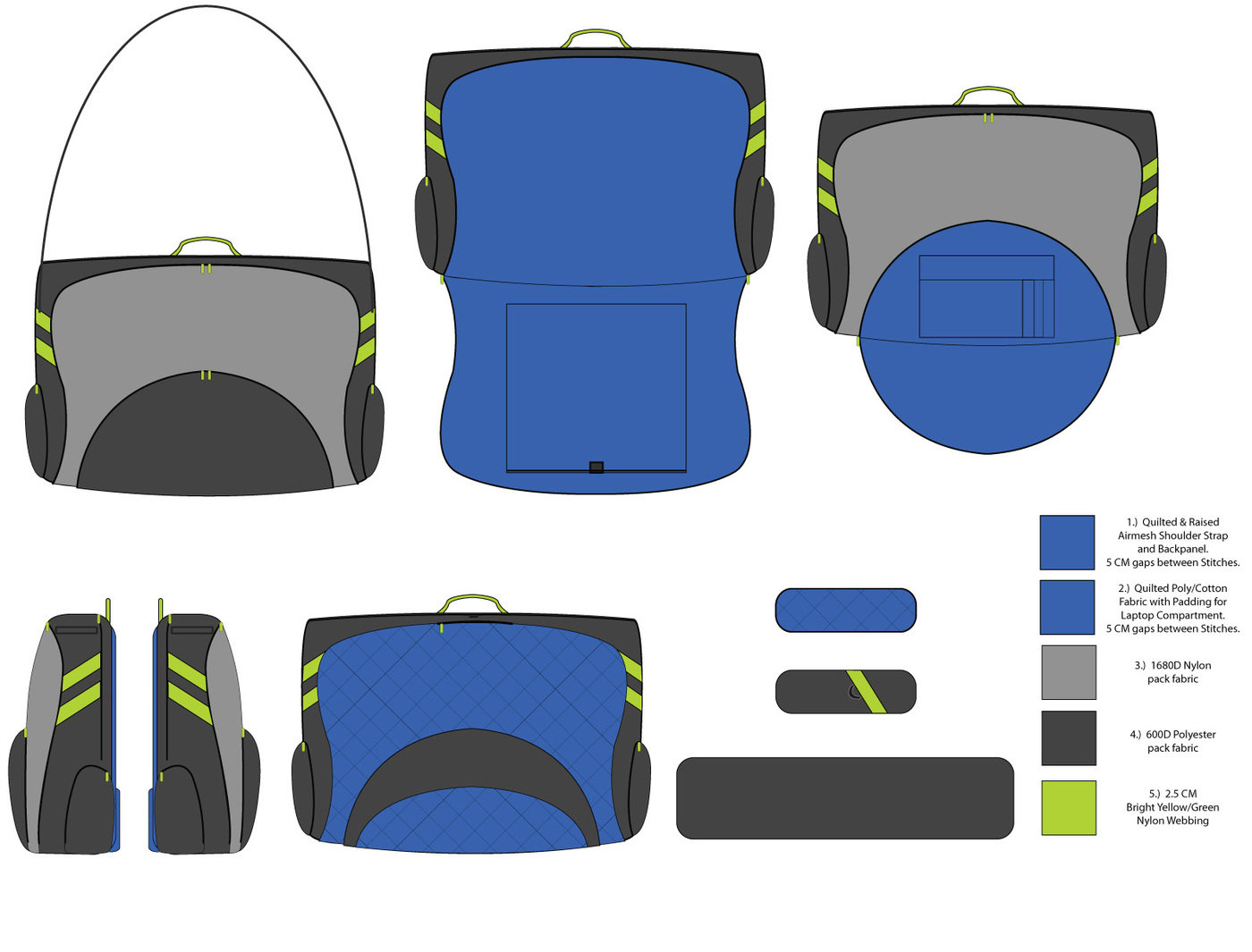 PACIFIC DESIGN - technology bags and packs by Taylor Welden / Creative ...