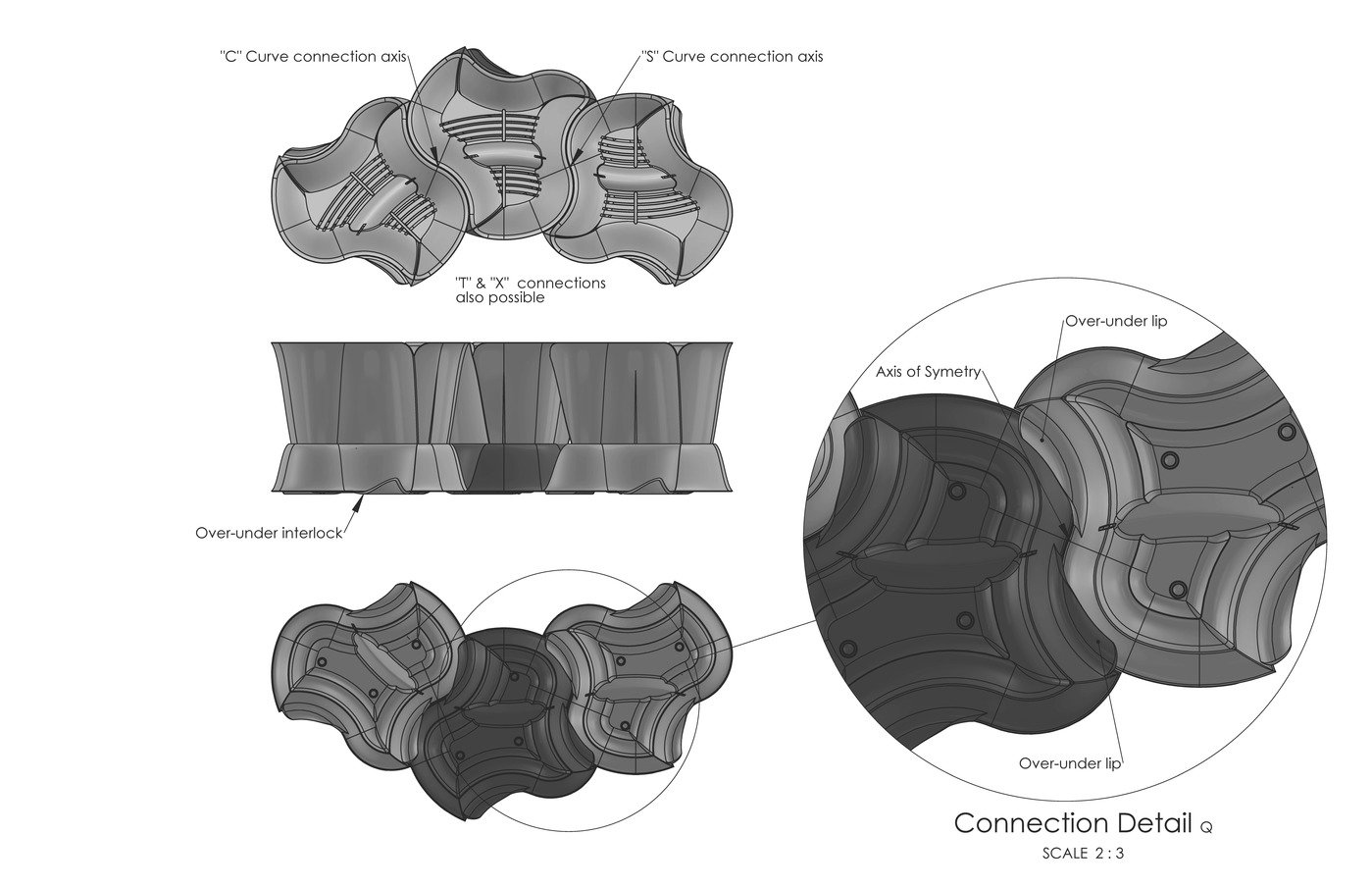 mod pot : modular planting system concepts by Allen Wilson at Coroflot.com