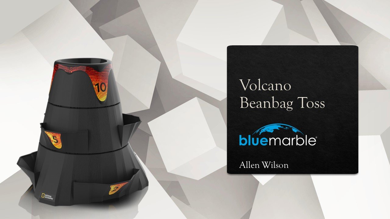 Volcano Bean Bag Toss - Natioal Geographic by Allen Wilson at Coroflot.com