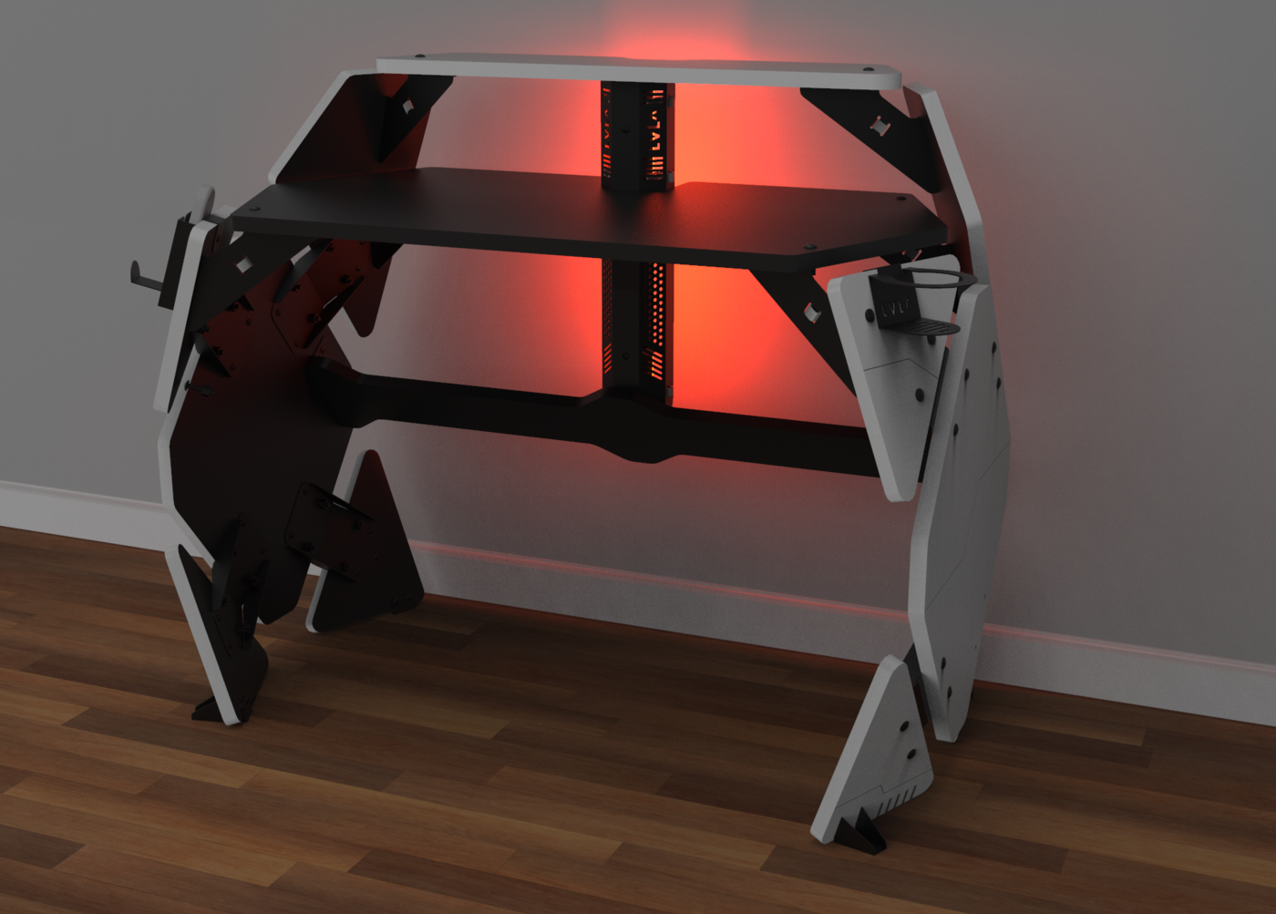 Cache Pod Gaming Desk by Ryan Paxson at Coroflot.com