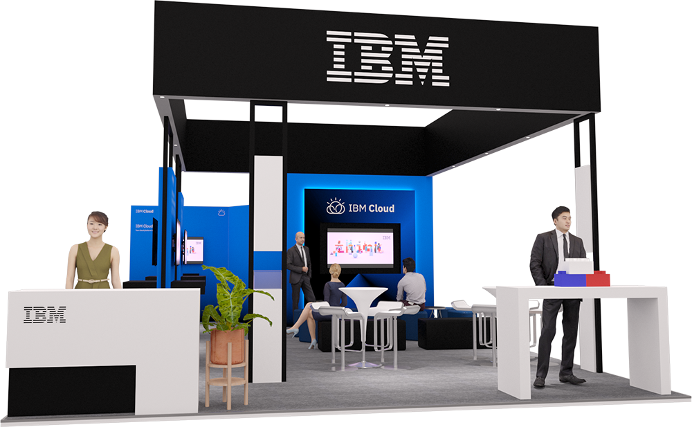 IBM Booth @ Cloud Expo Asia 2019 by Caesar Raymund Chiu at Coroflot.com