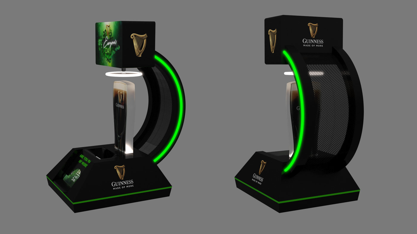 Guinness Table Top Glorifier & Pop Up Pub Activation (proposal) by ...