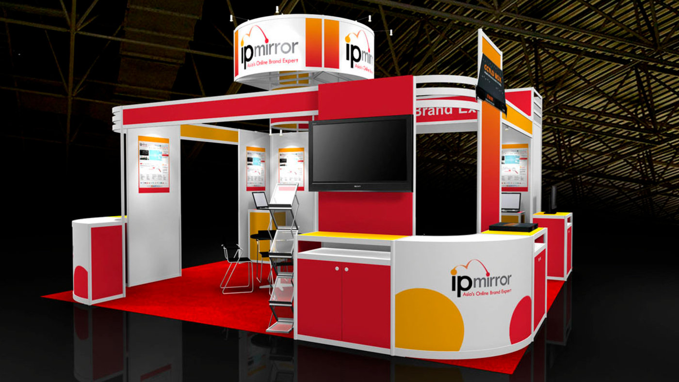 IP Mirror Booth @ Internet Show 2010 by Caesar Raymund Chiu at Coroflot.com