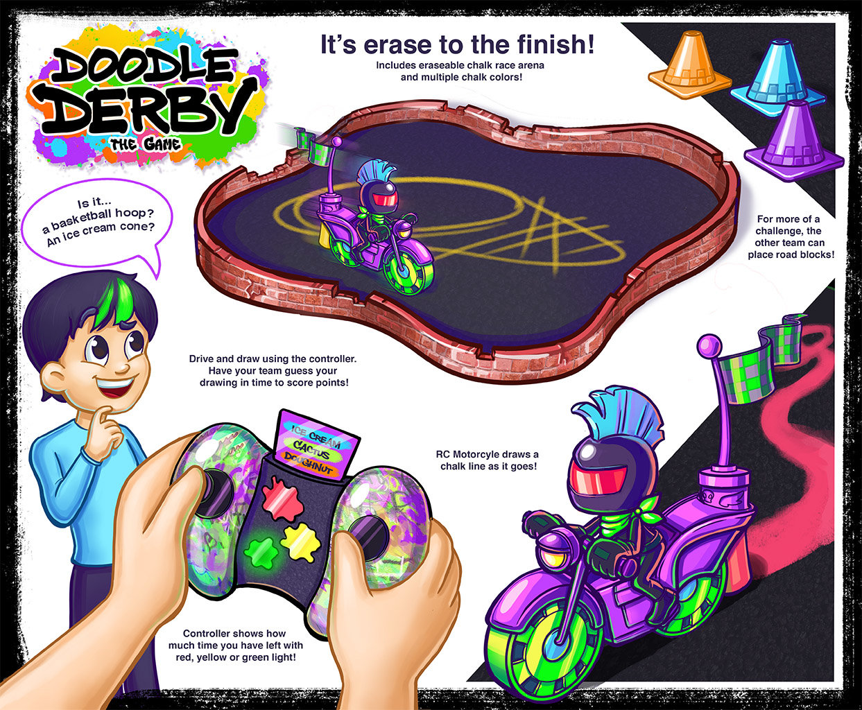 Doodle Derby the Game by Sara Shores at Coroflot.com