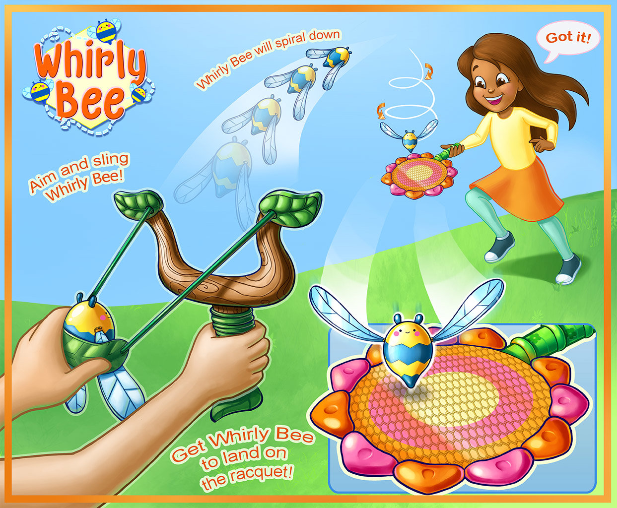Whirly Bee by Sara Shores at Coroflot.com