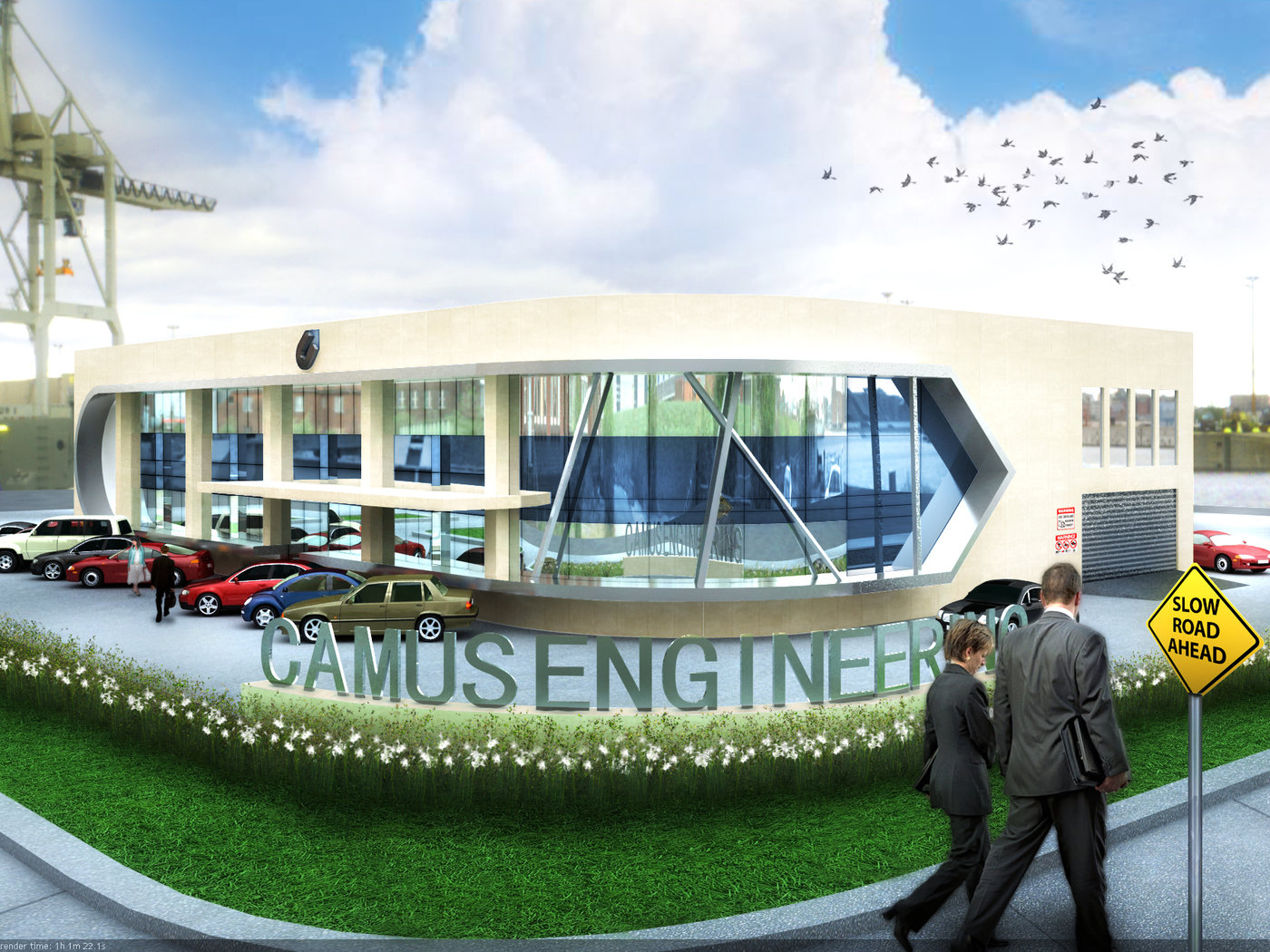 Camus Engineering Building by Frenjick Quesada (Design HQ Hirayama ...