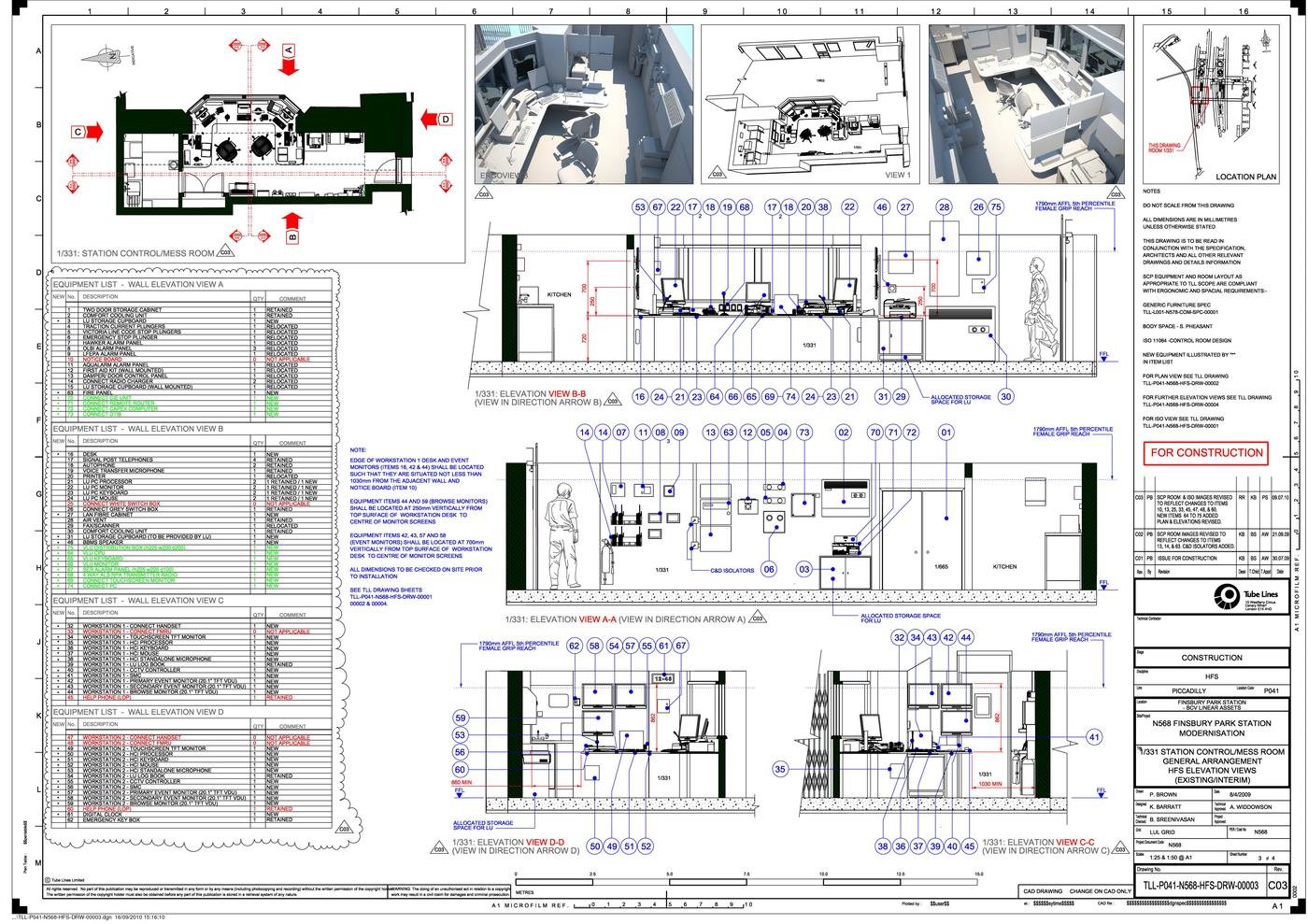 HF CAD Installation drawings by Paul Alexander Brown at Coroflot.com