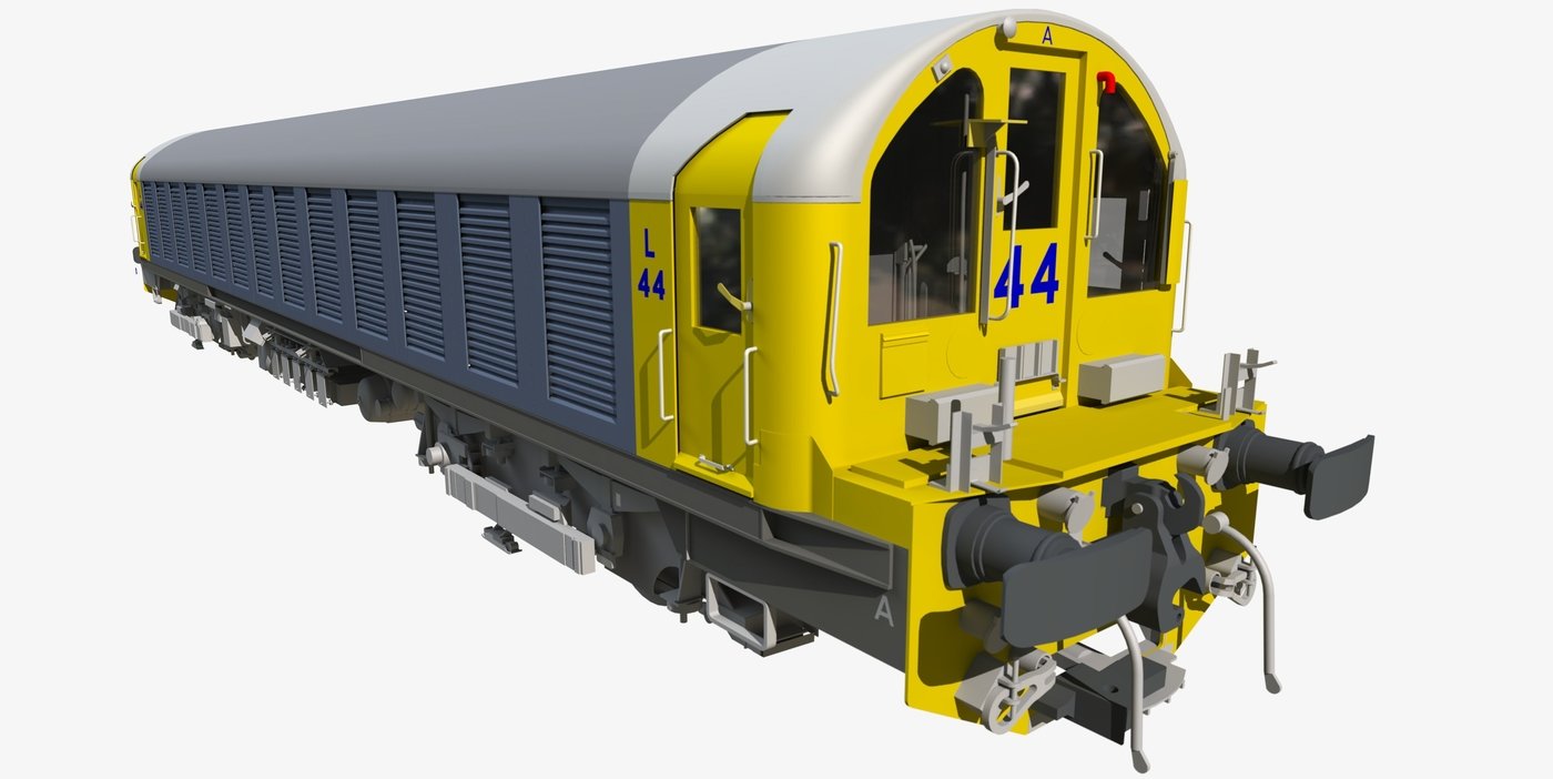 3D Model: BSBS Battery Loco by Paul Alexander Brown at Coroflot.com