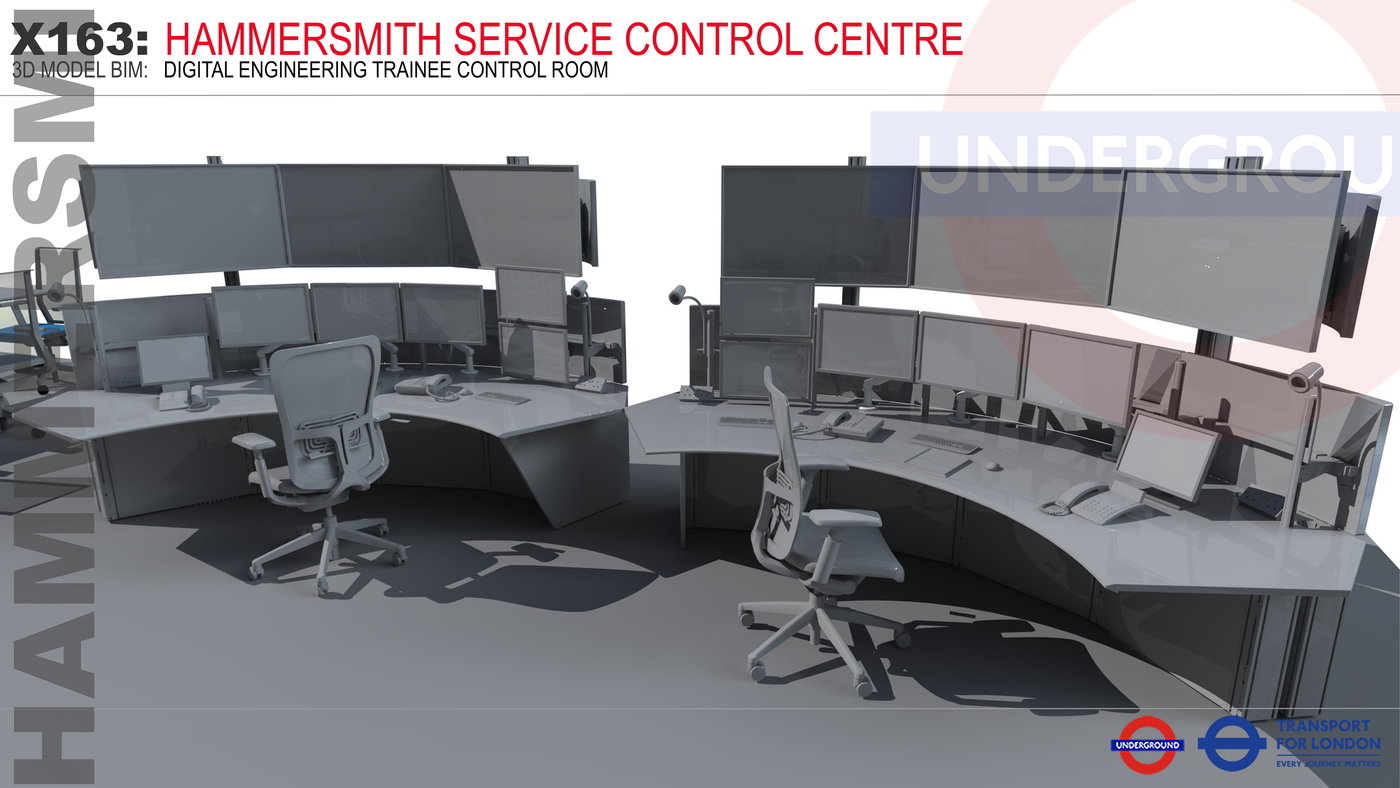 London Underground TfL Train/Signal Control Centre Design: 03 by Paul ...